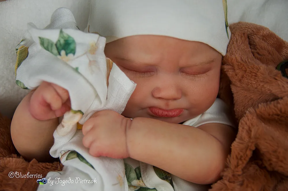 Grumpy Sage Reborn Baby Doll by Jagoda Pietrzak | Jaunty Blueberries