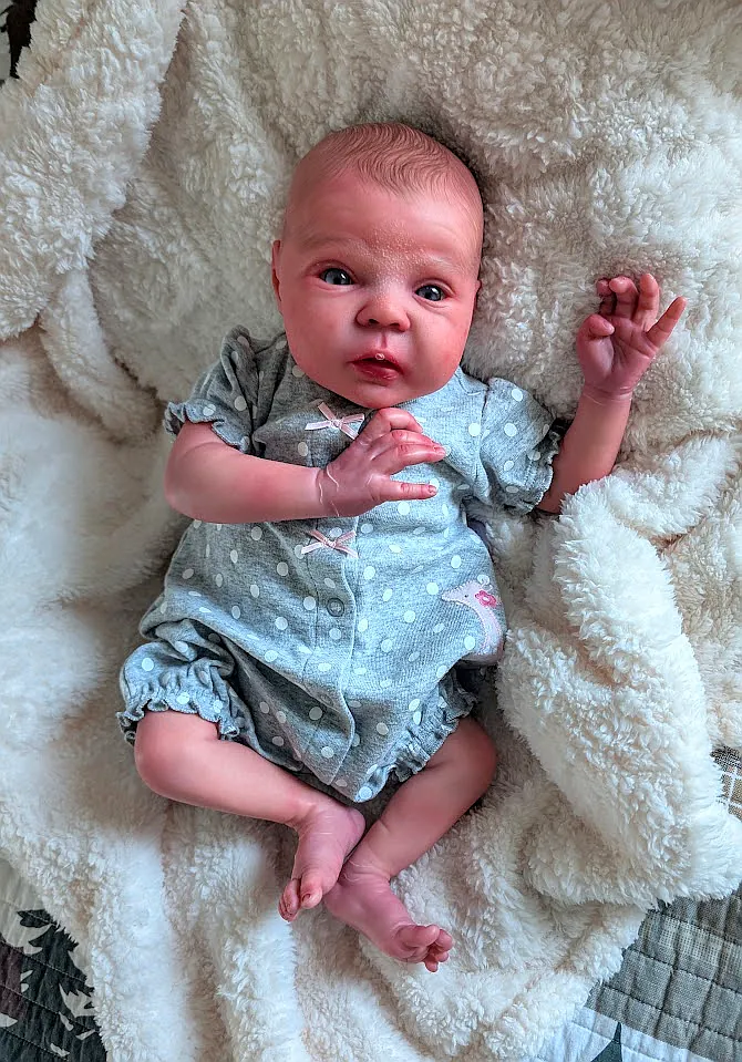 Mayven pre-owned reborn doll by Courtney Monk | Opal's Angels, LLC