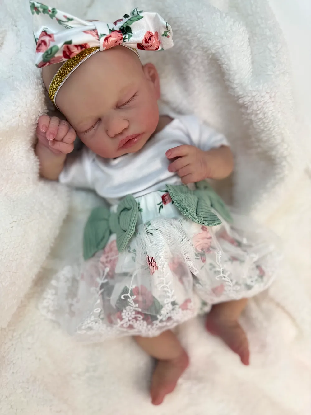 Novalee Silicone Reborn Baby Doll by Erin Bonnin | Gentle Touch Nursery