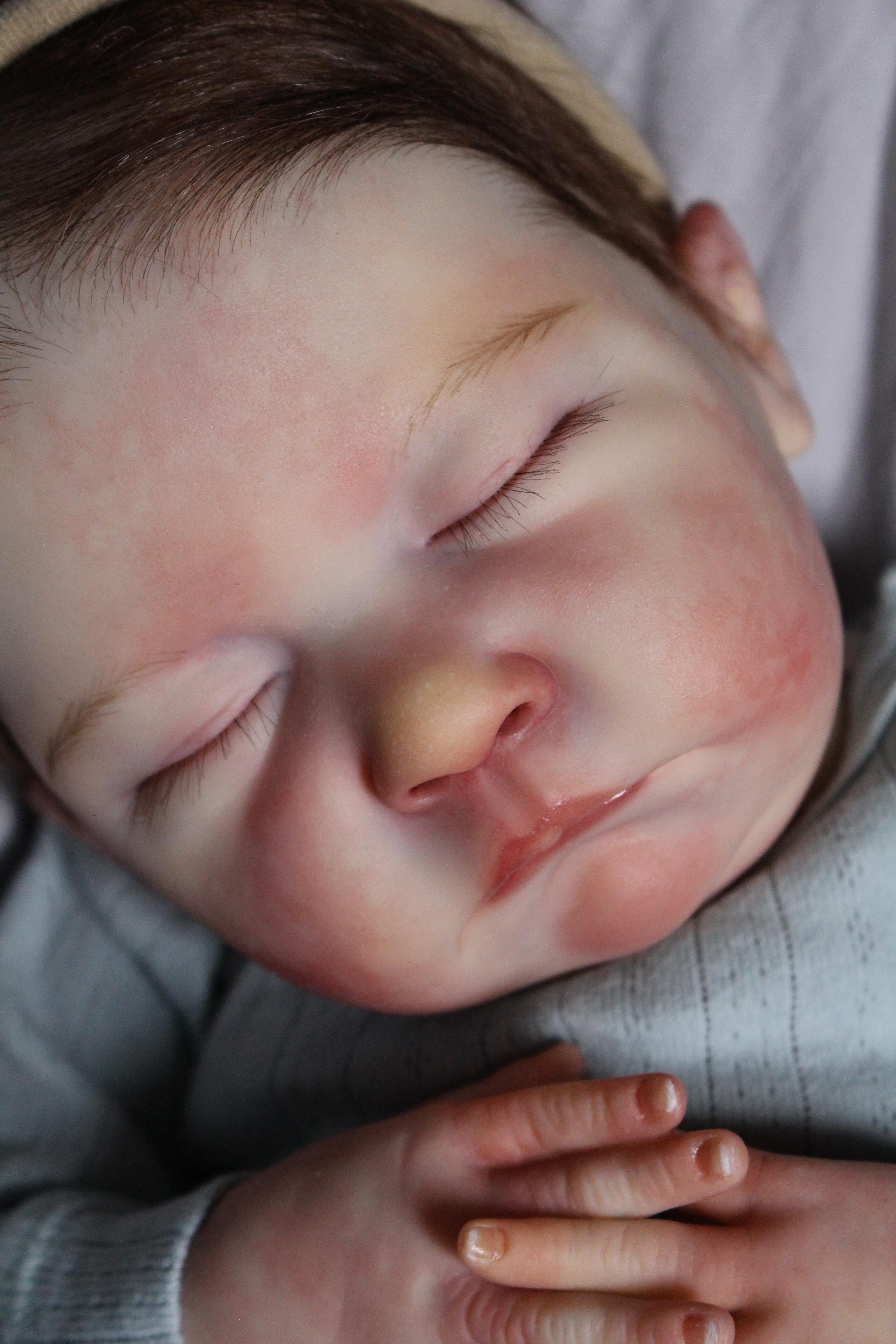 Doll by Leigh Johnson from Huckleberry Nursery on Reborns