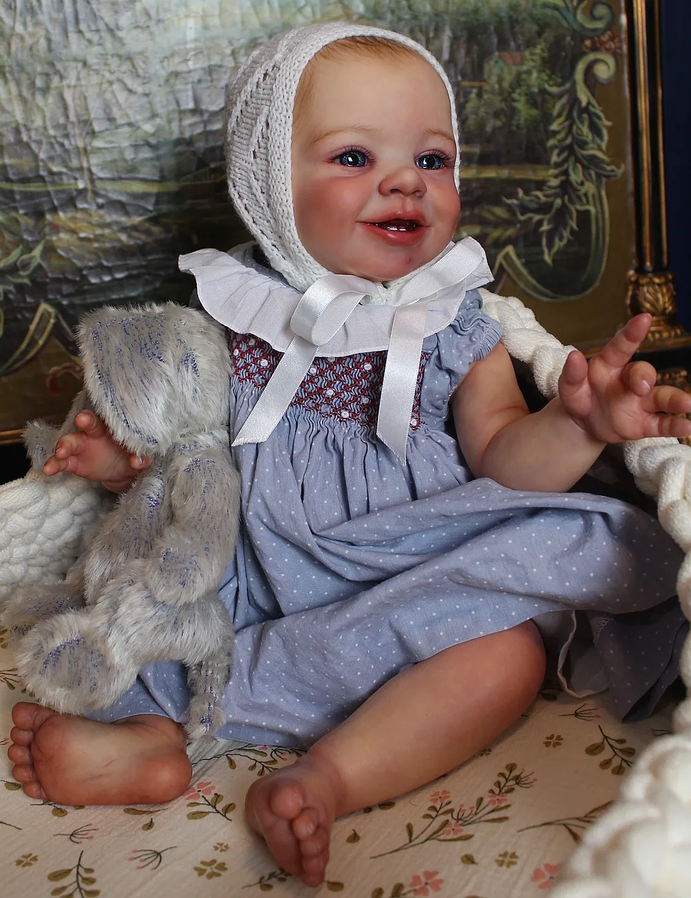 Lyssi reborn doll by Leigh Johnson | Huckleberry Nursery