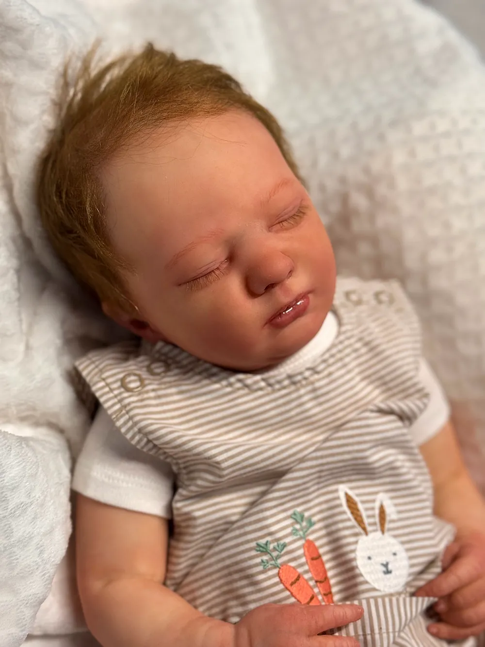Logan Sleeping reborn doll by Rachael Leigh | Dolly Baby Reborns