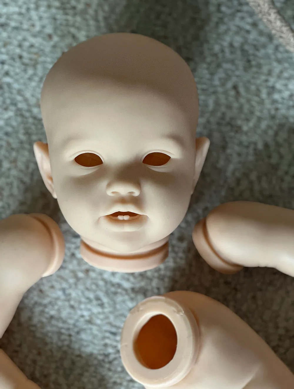 Lottie reborn doll kit by Mandy Marks | Chrysalis Dolls