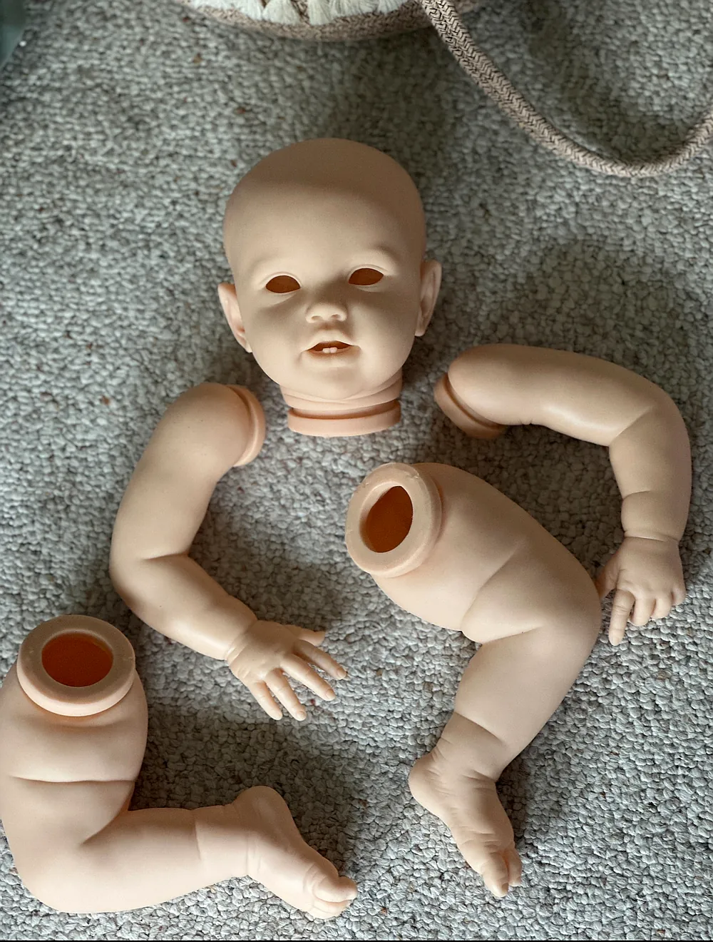 Lottie reborn doll kit by Mandy Marks | Chrysalis Dolls