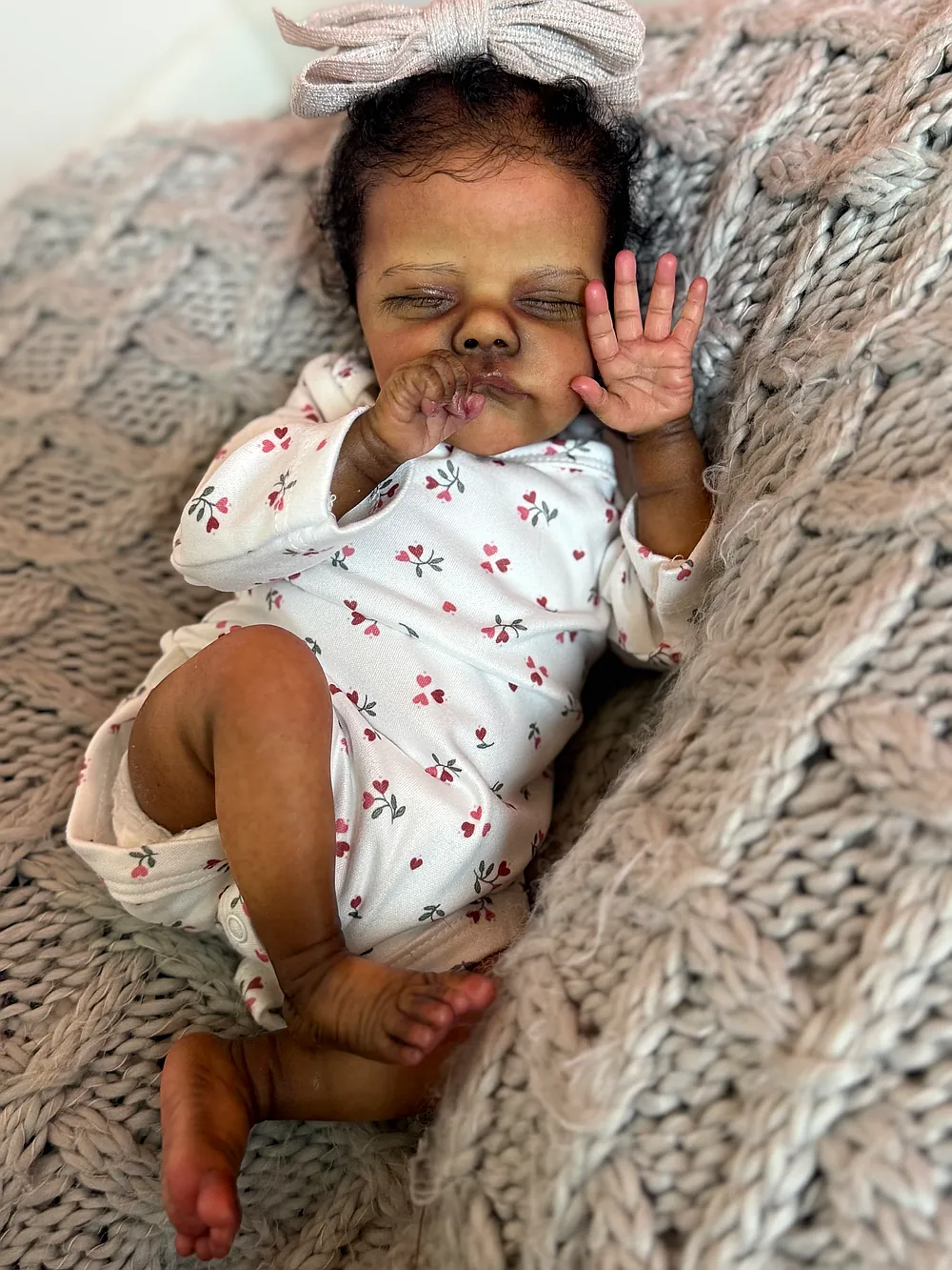 Lil Prem reborn doll by Canon Hill | Hilltoprebornnursery