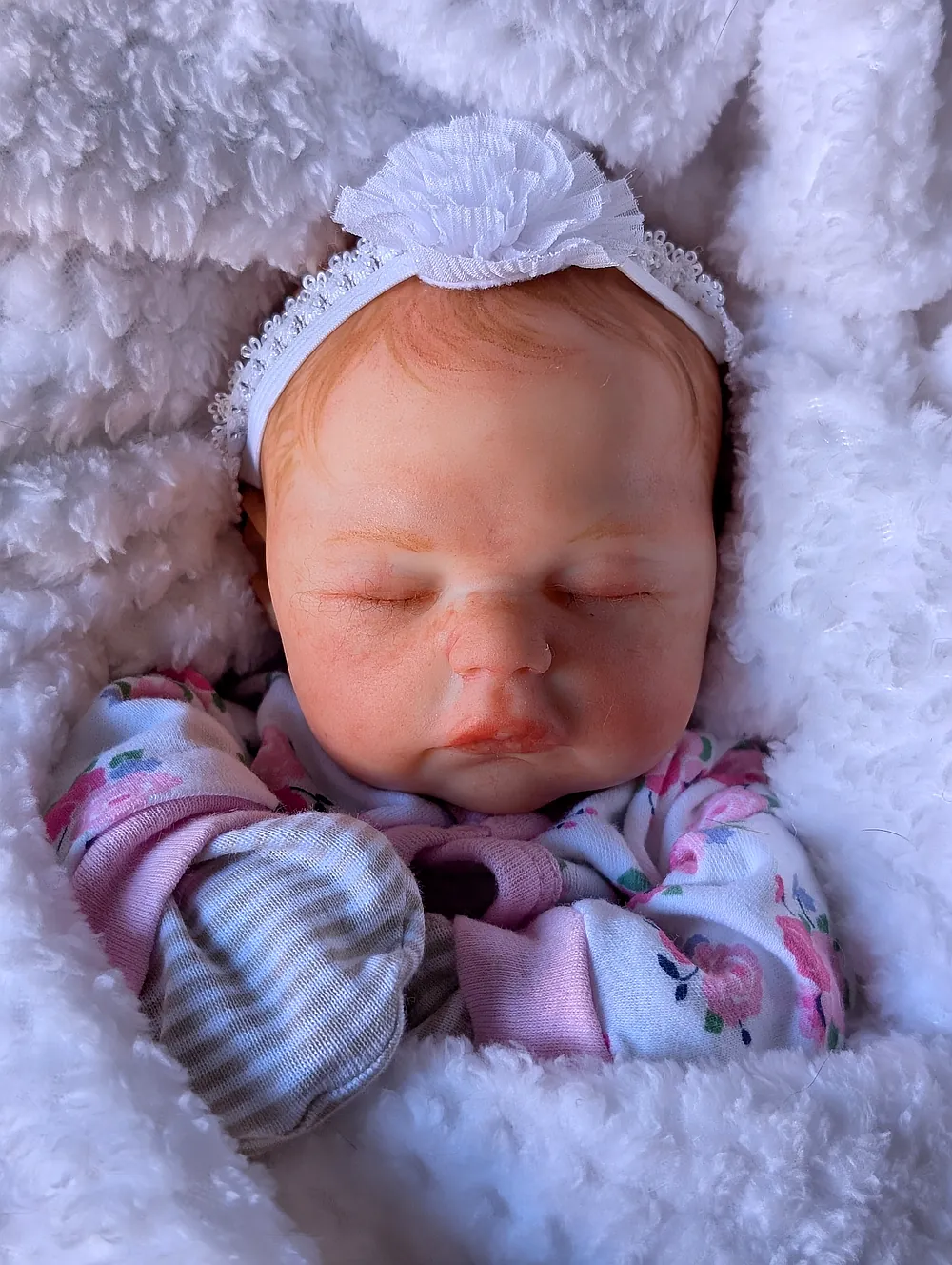 Sierra cuddle reborn doll by Elizabeth Brown | Libbys Lil Lovelies