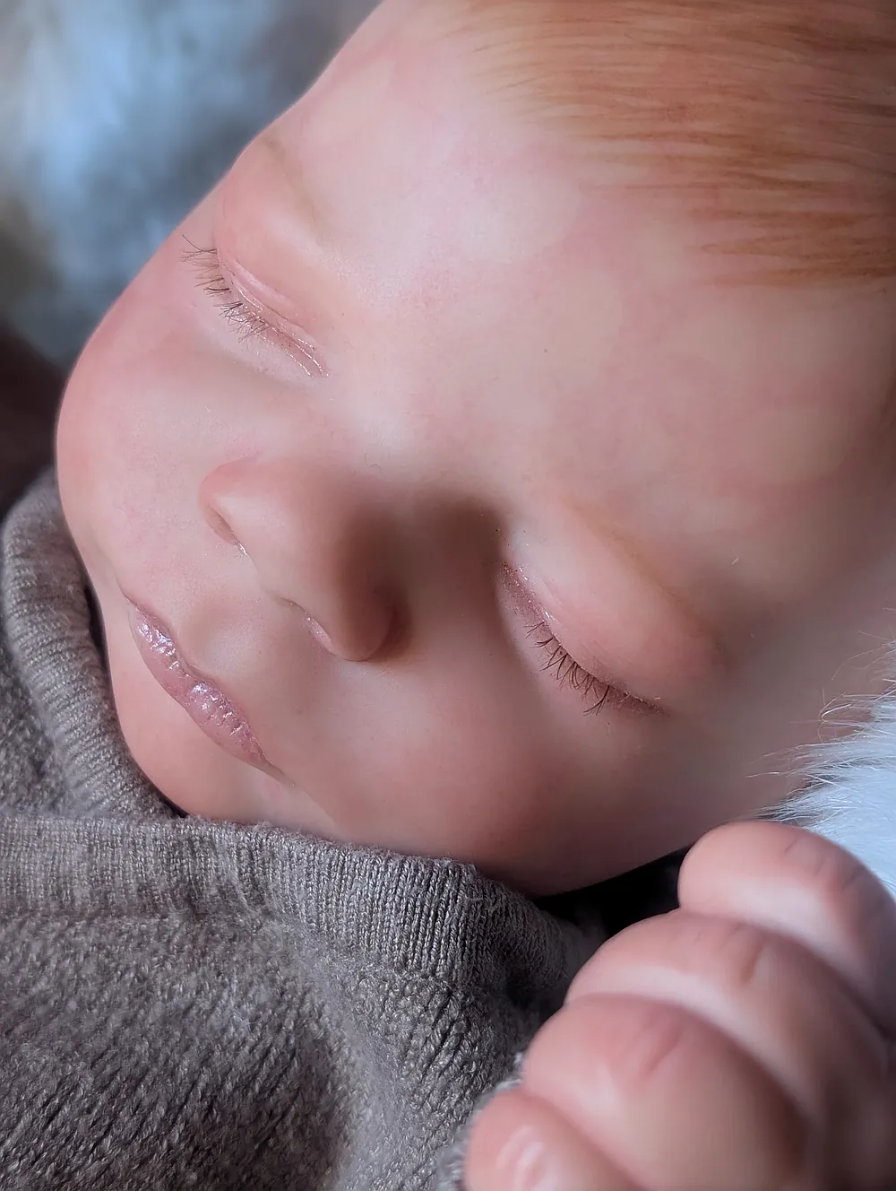 Charles Asleep pre-owned reborn doll by | Libbys Lil Lovelies