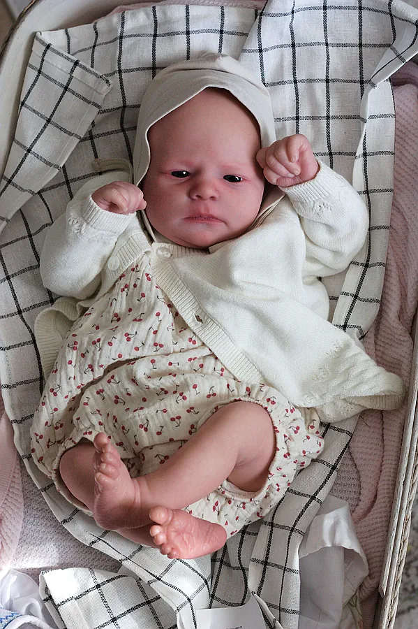 Ruby Awake Reborn Baby Doll by Hayley Collins | Faery Meadow Nursery