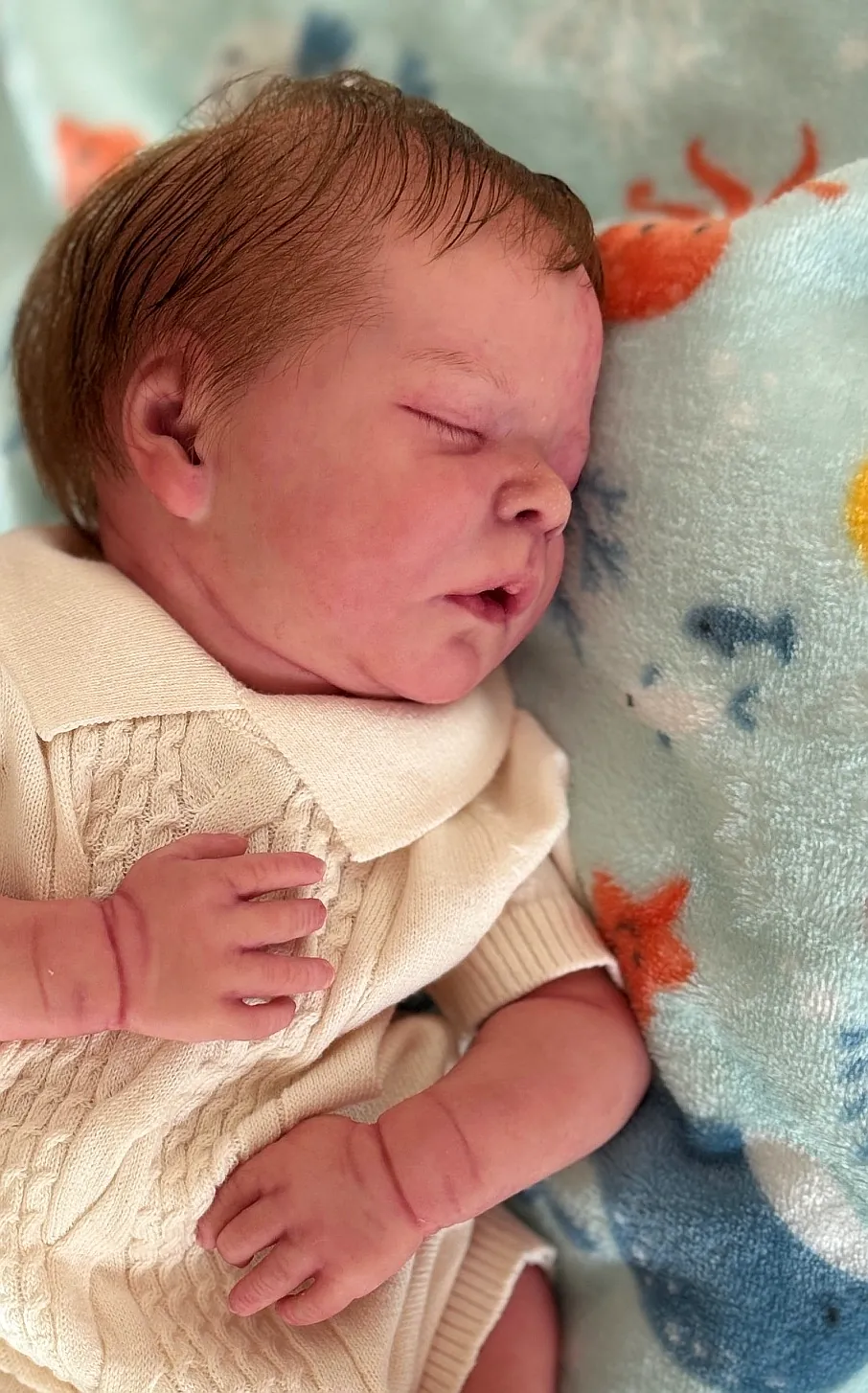 Darren Silicone Reborn Baby Doll by Doris Brown | The Baby Lady's Reborns