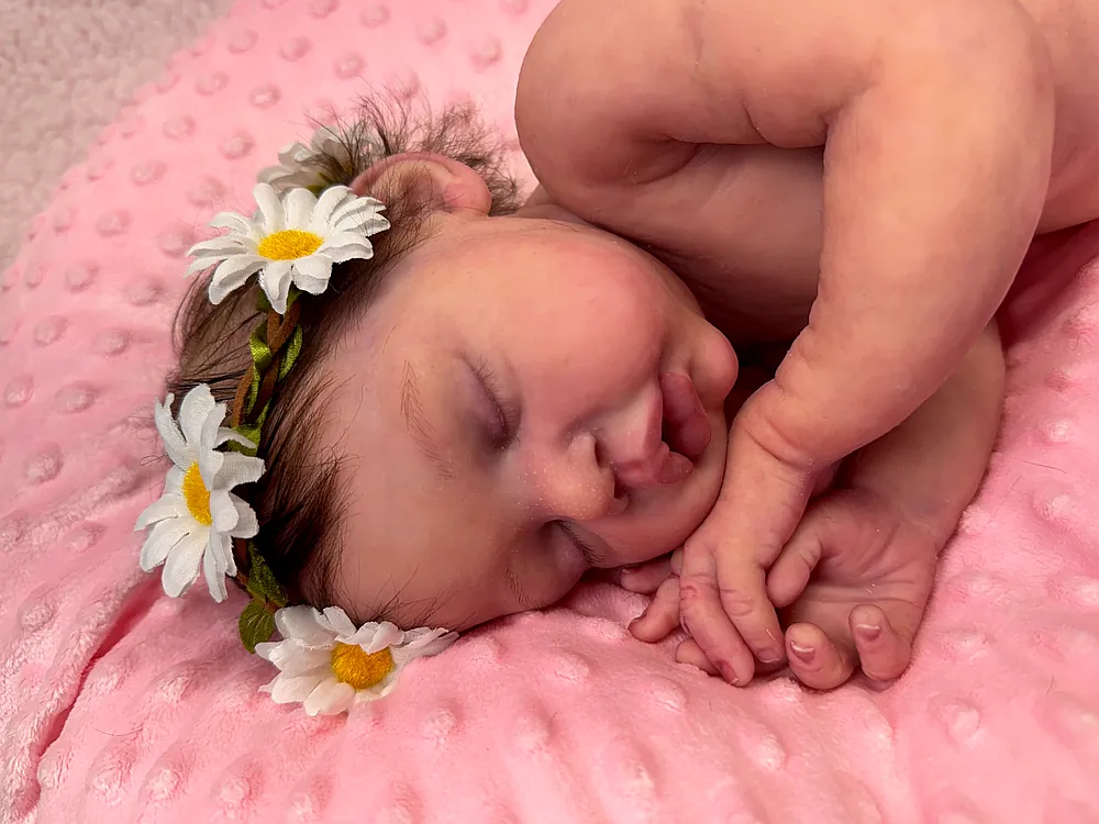 Emma Silicone Reborn Baby Doll by Doris Brown | The Baby Lady's Reborns