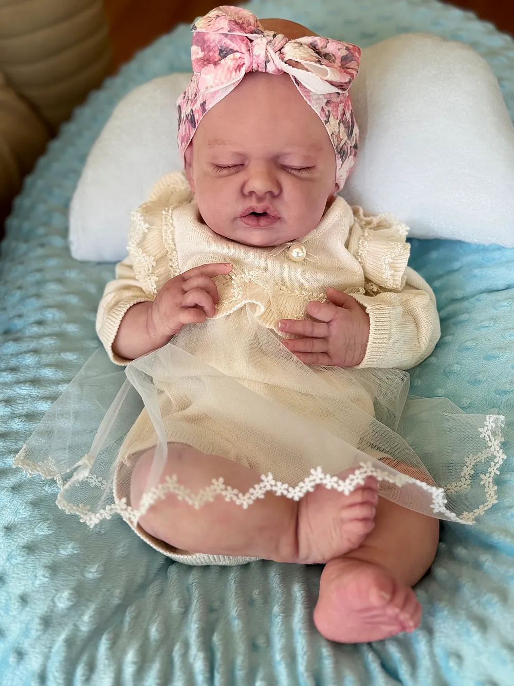 Lovey Bug silicone reborn doll by Doris Brown | The Baby Lady's Reborns