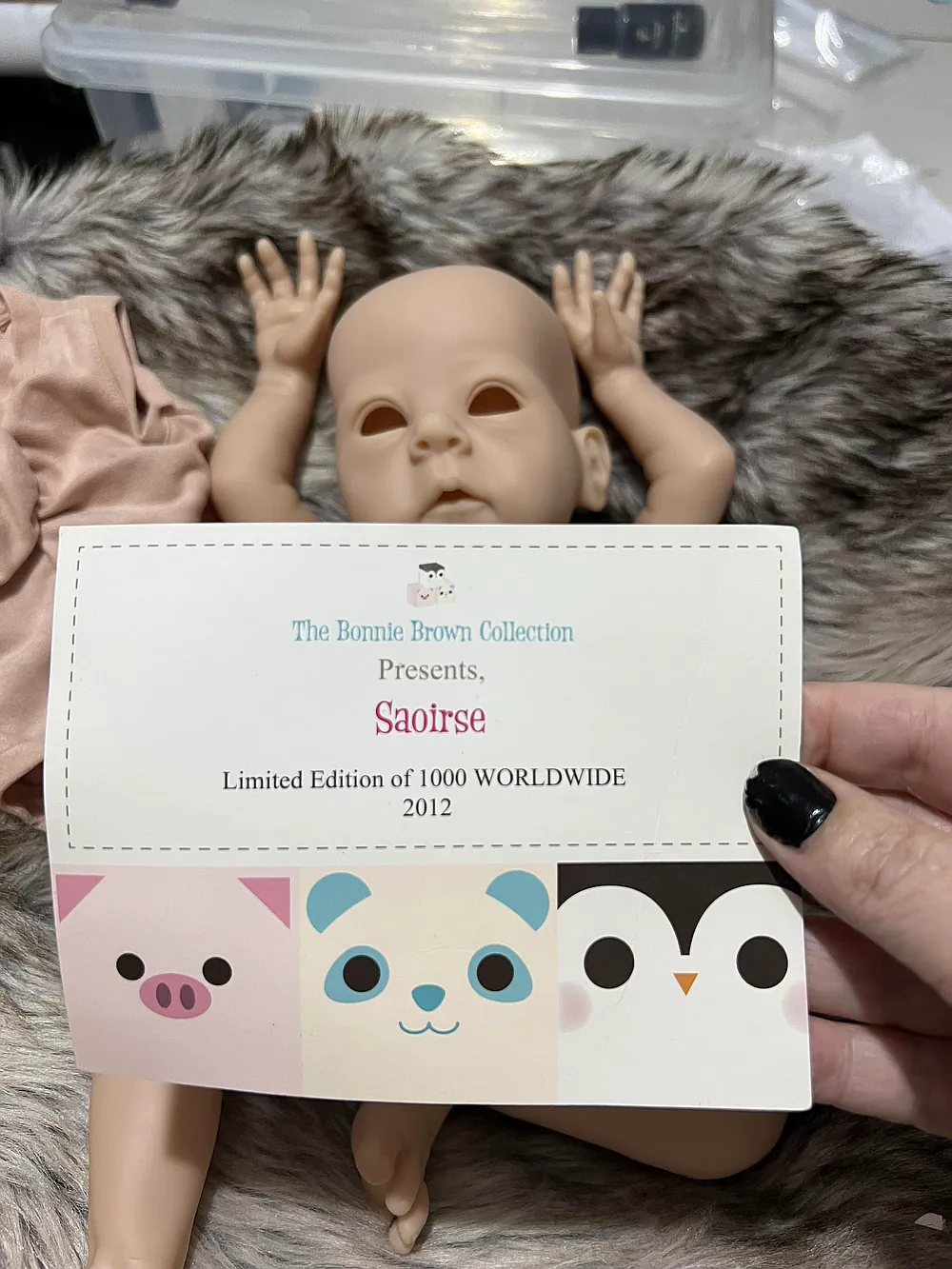 Saoirse by Narelle Adams from Rose Petals Reborn Nursery on Reborns