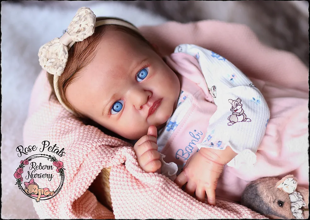 Mila reborn doll by Narelle Adams | Rose Petals Reborn Nursery