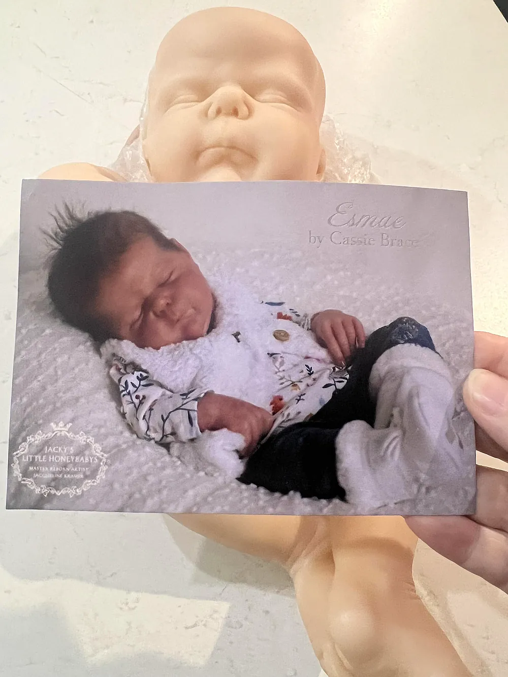 Easme reborn doll kit by Narelle Adams | Rose Petals Reborn Nursery