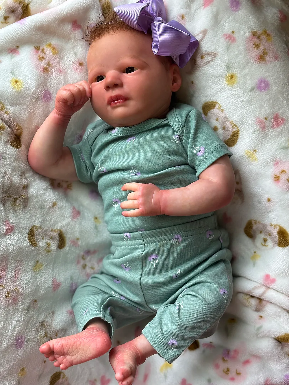 Katie Awake Reborn Baby Doll by Sarah And James Frazier | Rainbow Hart ...