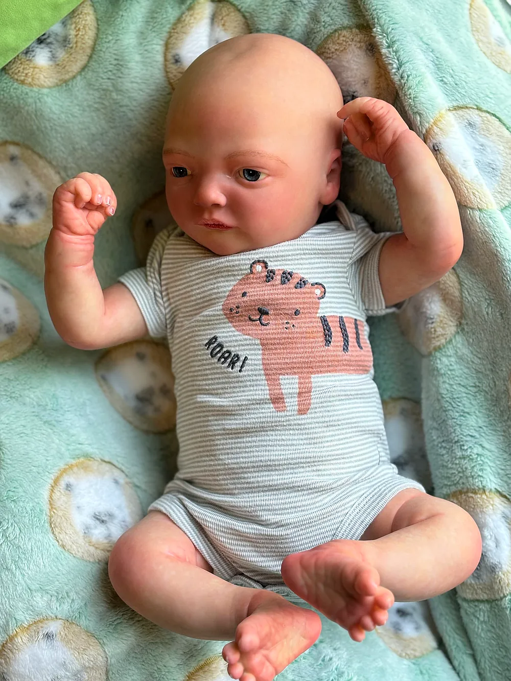 Owen Awake Reborn Baby Doll by Sarah And James Frazier | Rainbow Hart ...