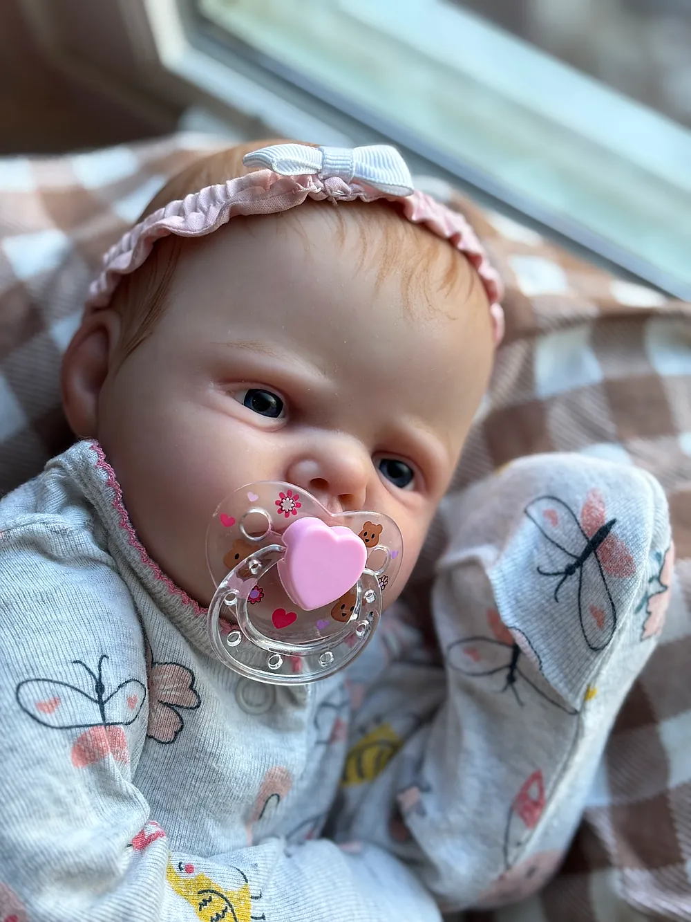Rylee Awake cuddle reborn doll by Sarah And James Frazier | Rainbow ...