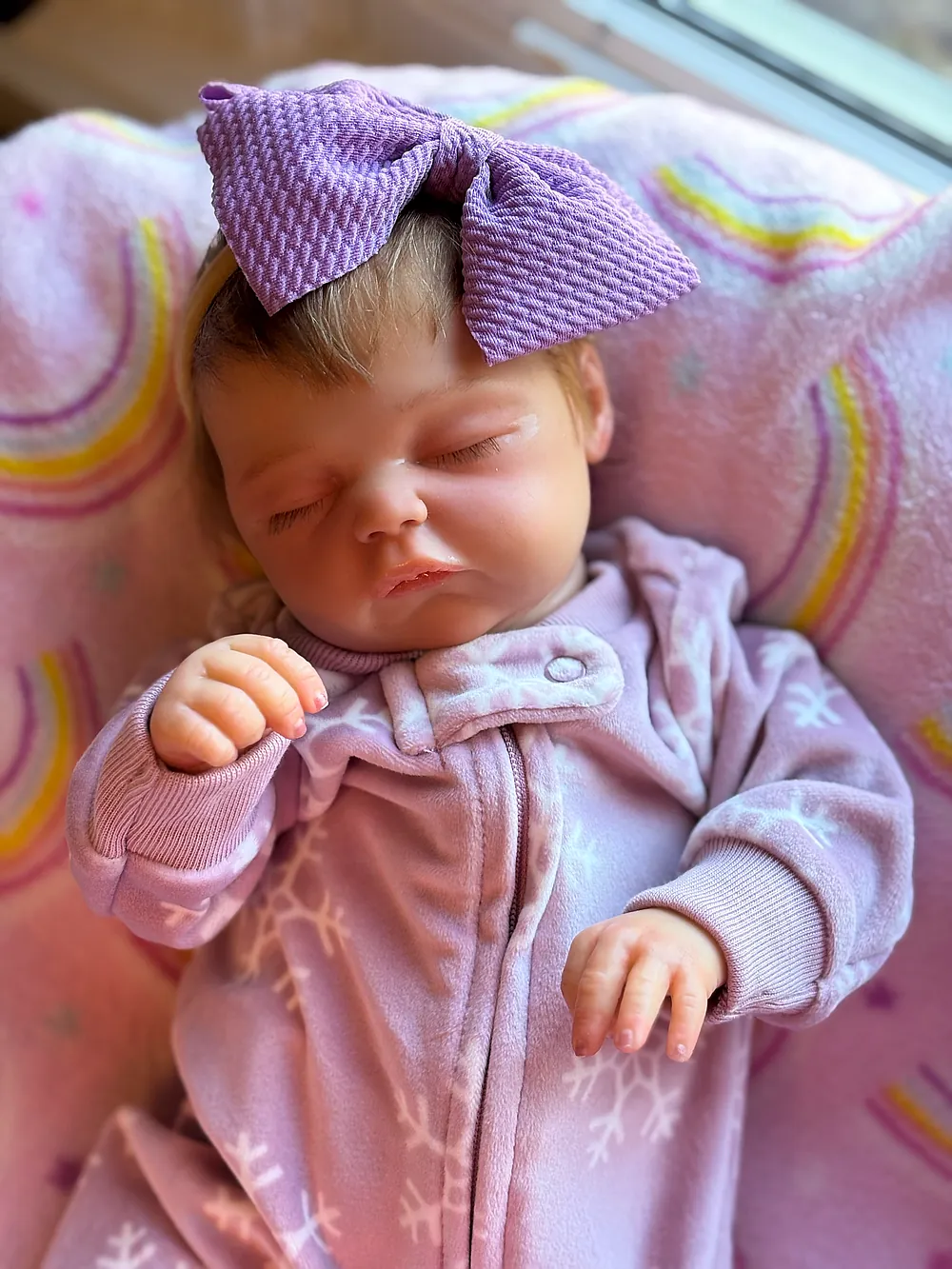 Sierra reborn doll by Sarah And James Frazier | Rainbow Hart Nursery, LLC