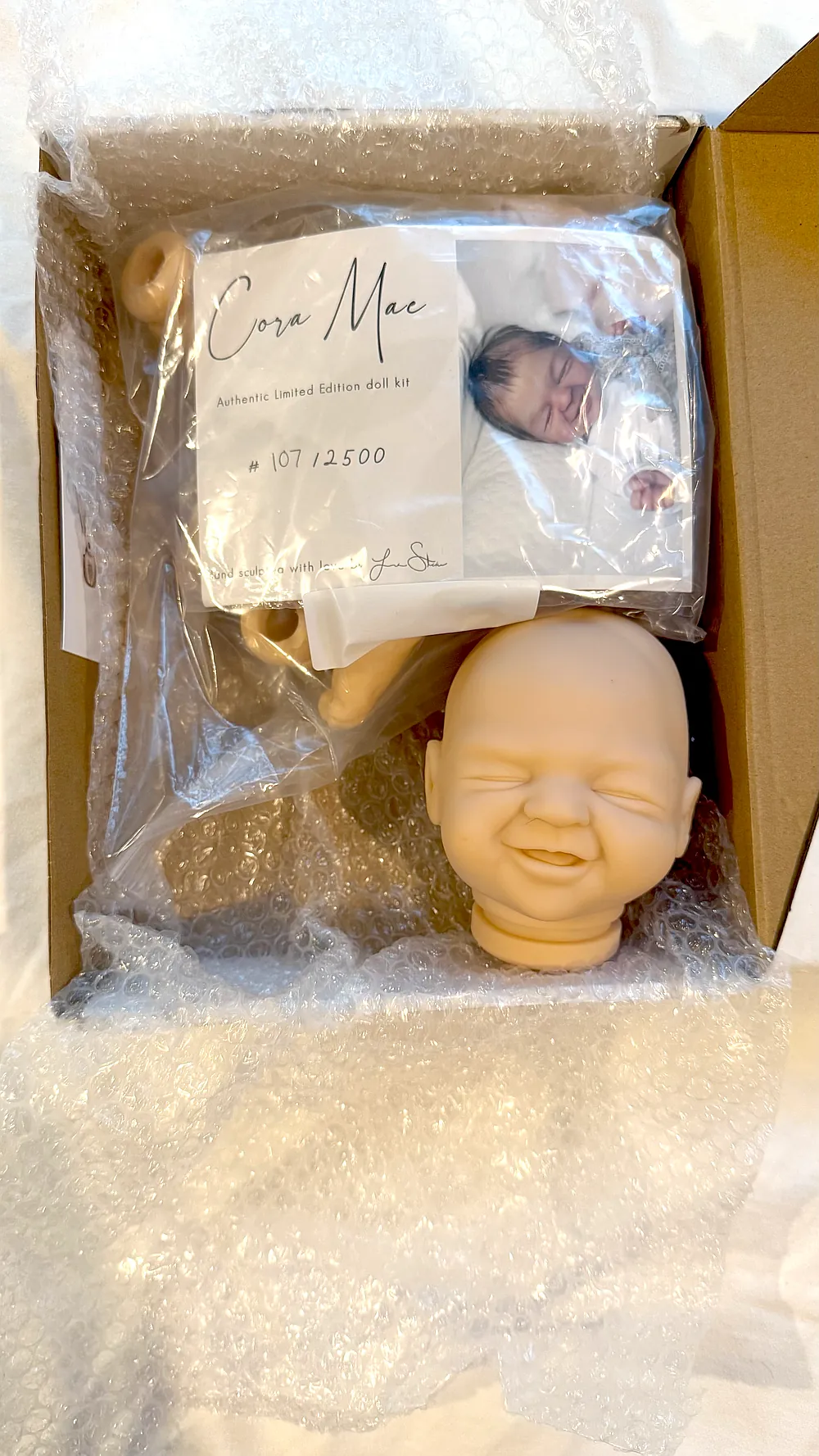 Cora Mae reborn doll kit for sale by Michelle Stevens | Michelle ...