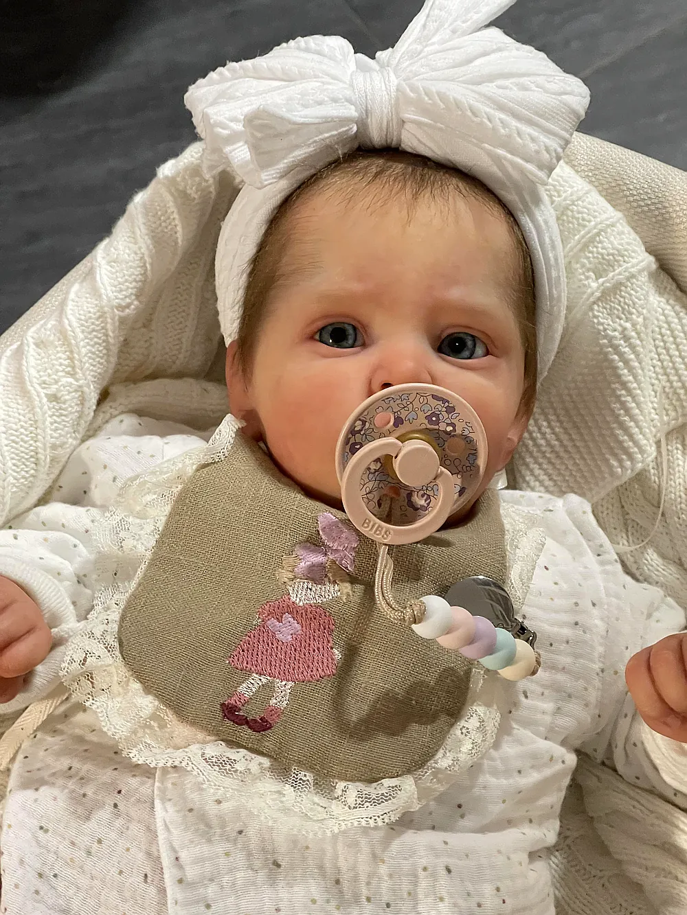 Jocy pre-owned reborn doll by Natia Basilashvili | Vicki Negri