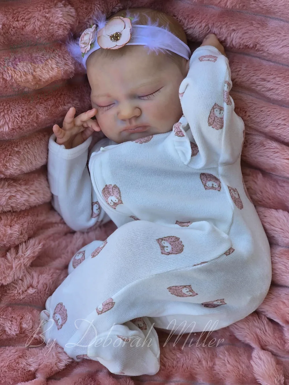 Quinlyn reborn doll by Deborah Miller | Always Precious and Tiny reborns