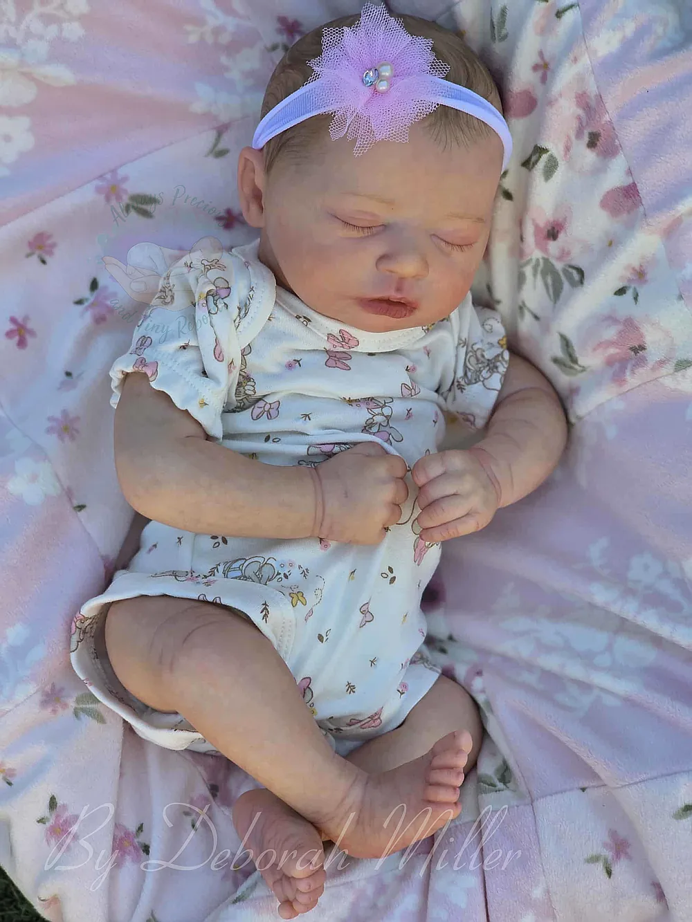Skya reborn doll by Deborah Miller | Always Precious and Tiny reborns