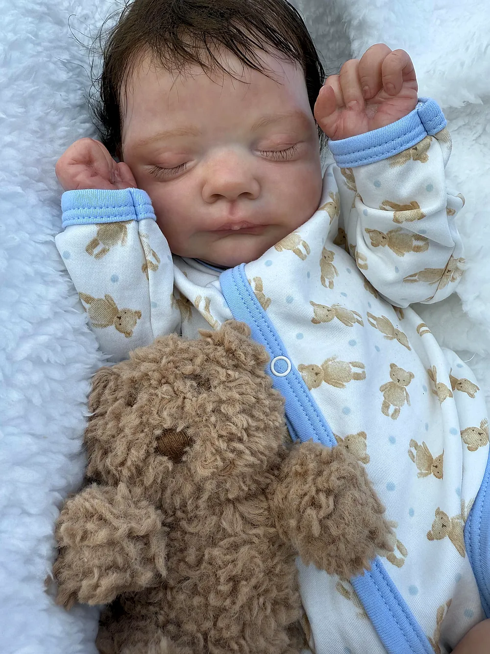 Lucas Pre-owned Reborn Baby Doll by Pamela Tilton | Sweet Lil’ Bebes