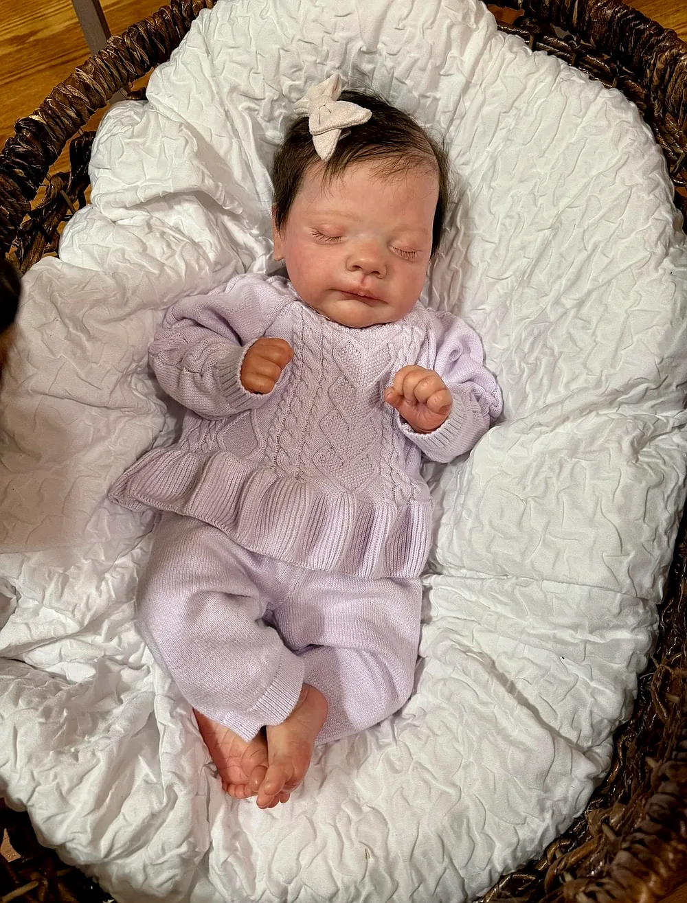 Lucas Pre-owned Reborn Baby Doll by Pamela Tilton | Sweet Lil’ Bebes