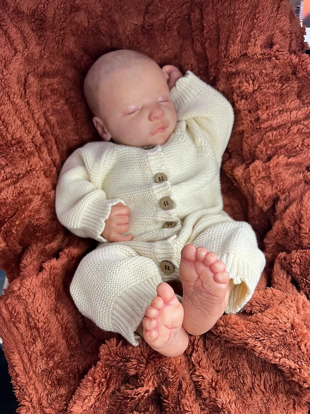Reese Boo Boo Reborn Baby Doll by Kristin Runser | Kay's Cradle
