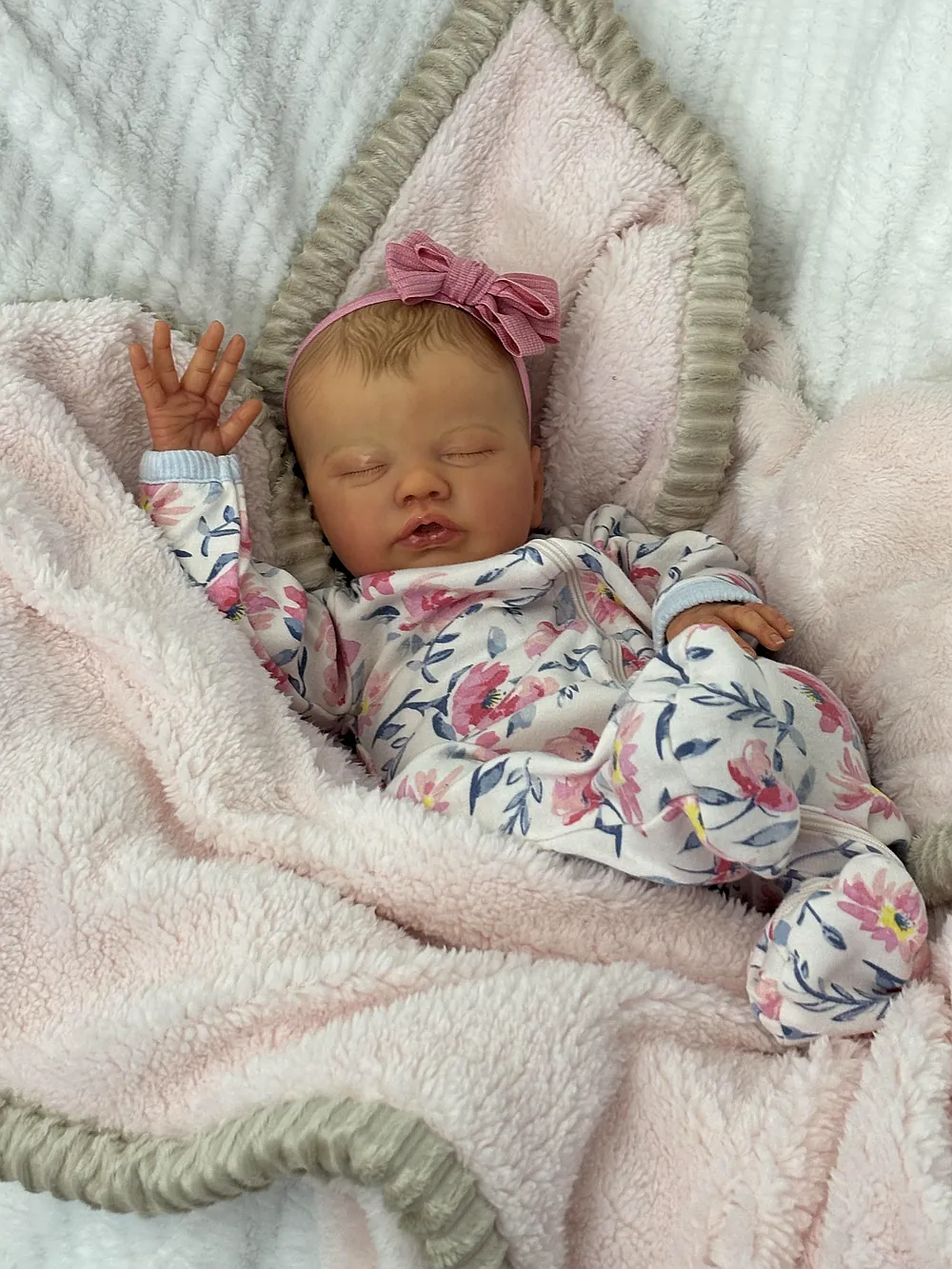 Primrose Asleep reborn doll by Ashly Busby | Loving Reborn Creations