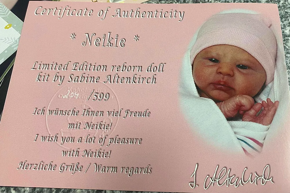 Neikie Reborn Doll Kit by Paula Kantis | Reborn Ateljee Paula