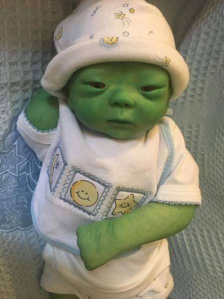 Green Alien Kameko by Boisterous Baby Burrow from Winsome Wellspring on ...
