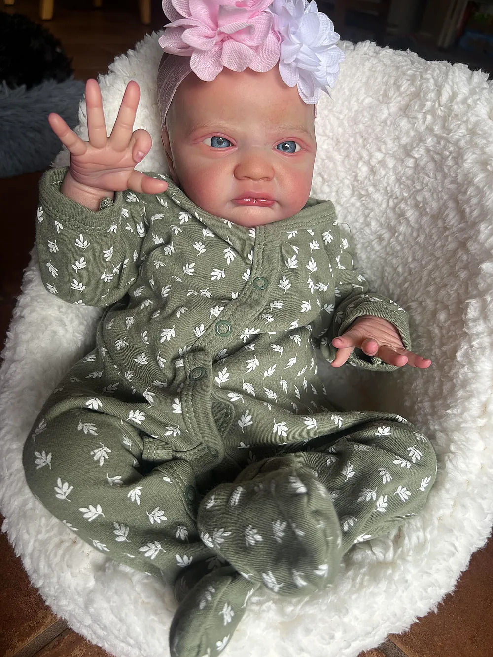 Gracie Mae First Sight boo boo reborn doll for sale by Kelli Stephenson ...