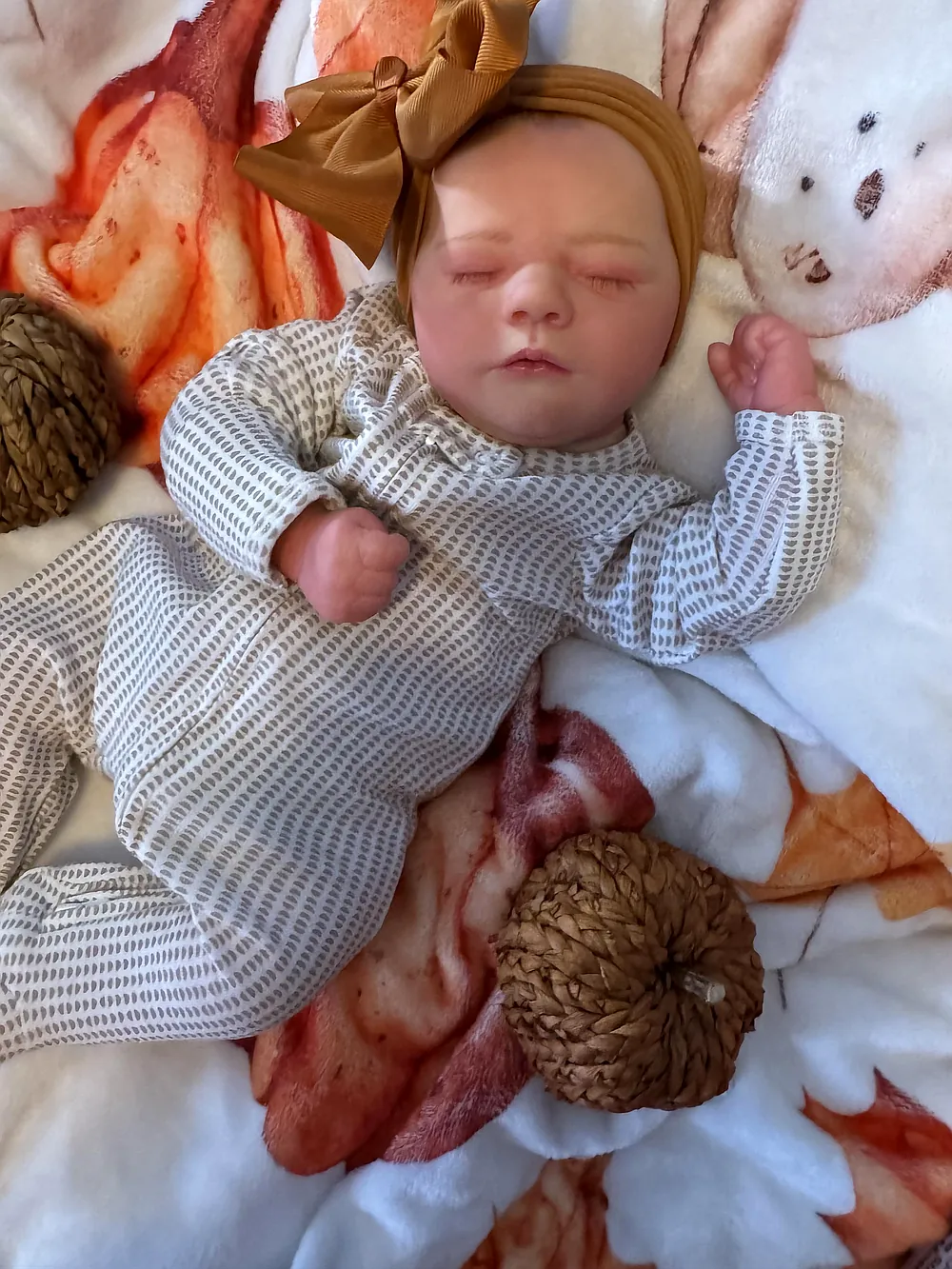 Brooklynn Asleep reborn doll by Tana Flores | Little Bitty Doll Nursery