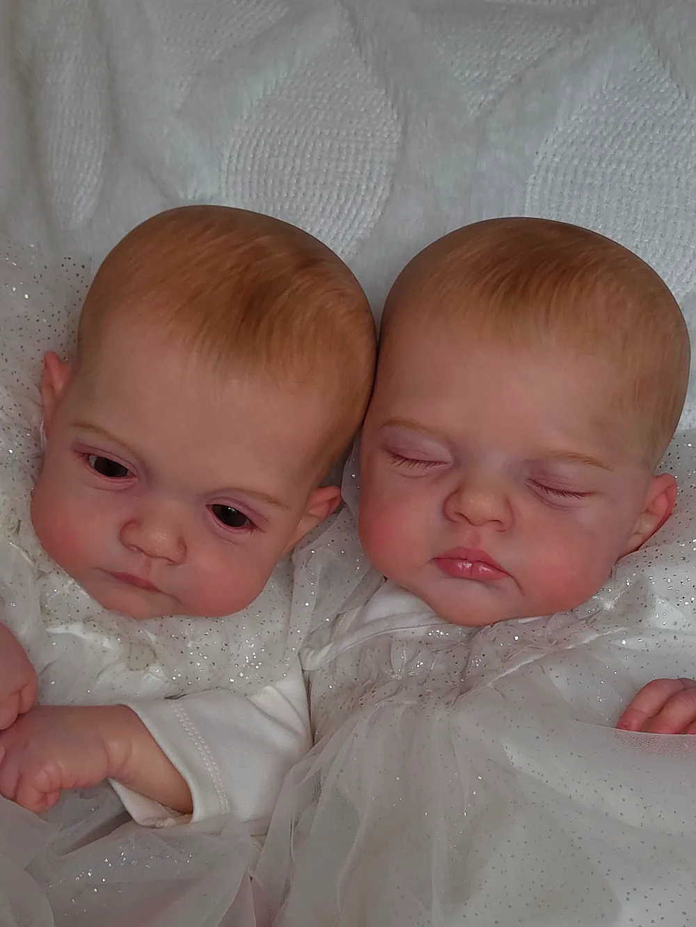 Lily and Irys by Melissa O'Neill from Hand Crafted Babies on Reborns