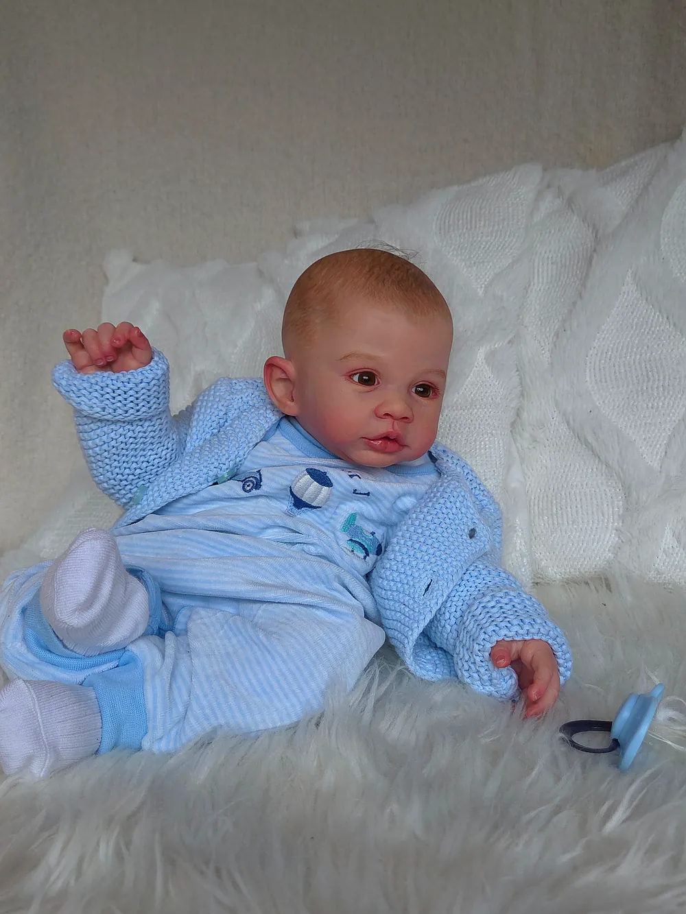 Zipporah reborn doll by Melissa O'neill | Hand Crafted Babies