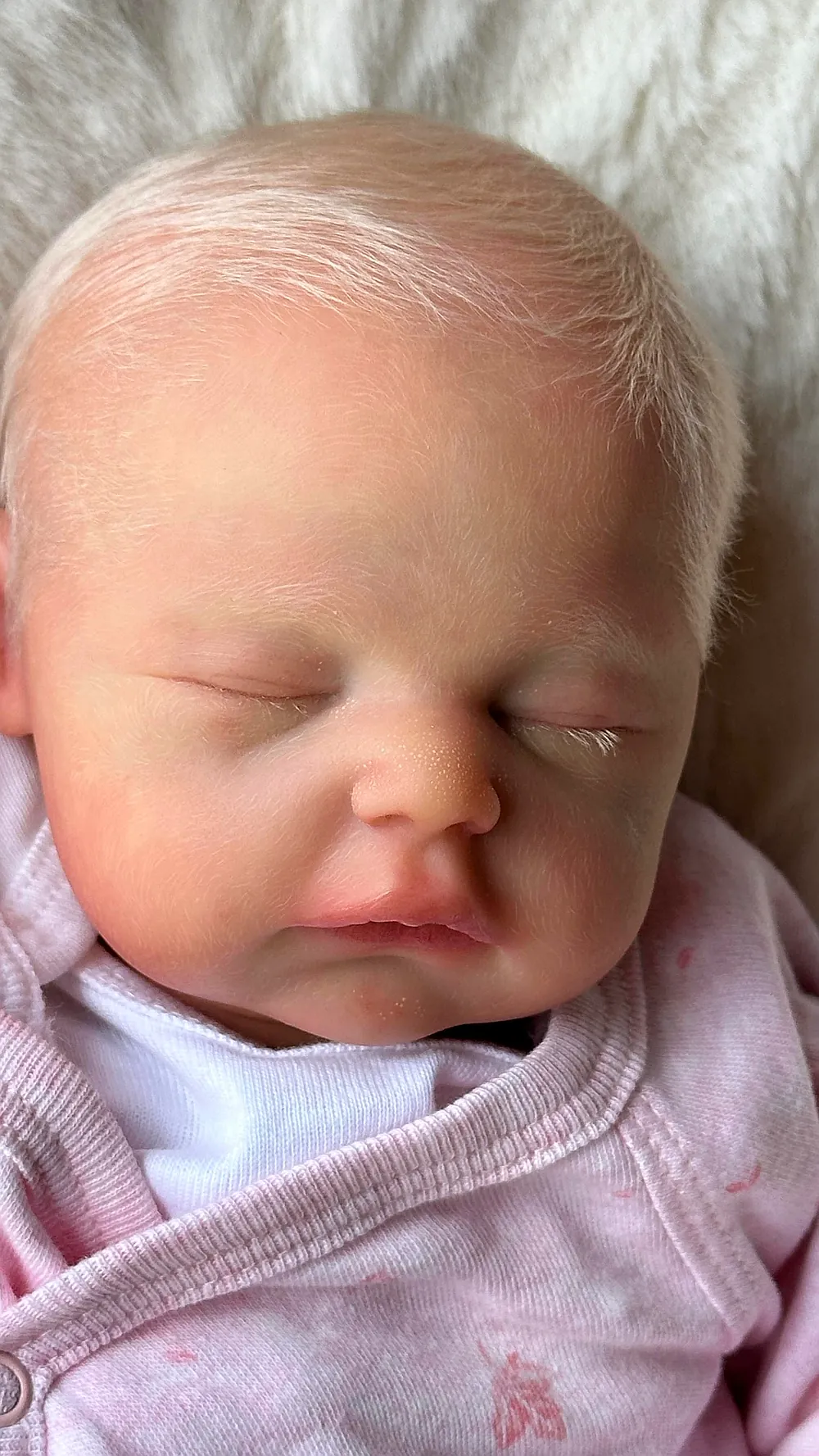 Sierra prototype reborn doll by Alexa Calvo | Silver Lining Art Dolls