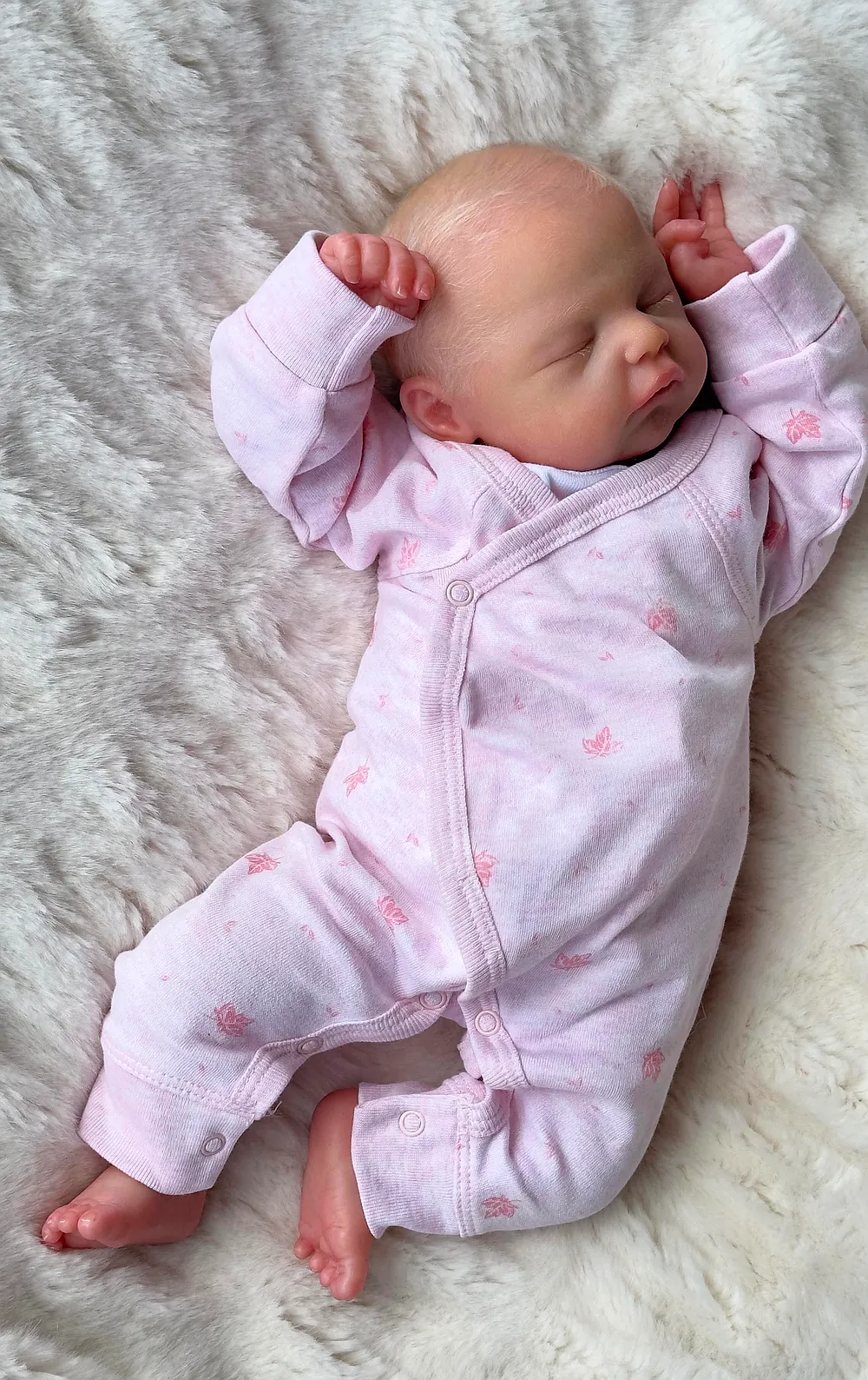 Sierra prototype reborn doll by Alexa Calvo | Silver Lining Art Dolls