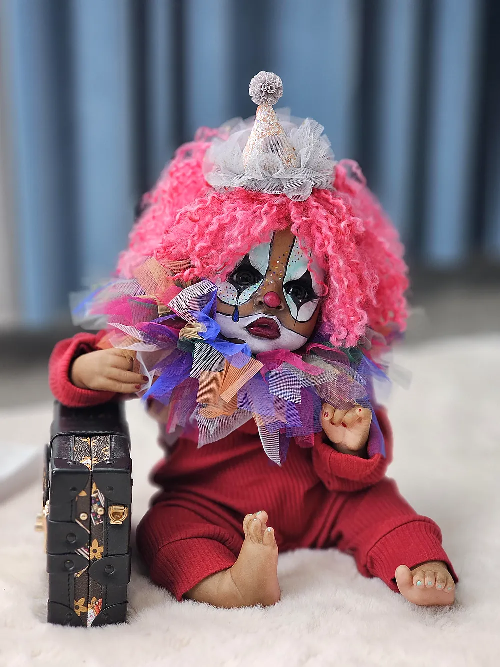 Colin clown reborn doll for sale by Oksana Gurova | OksyBaby's