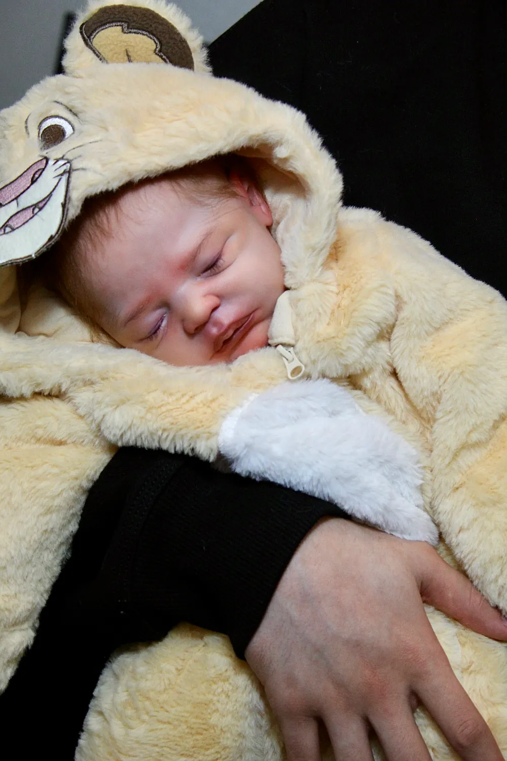Aerith cuddle reborn doll by Everlasting Baby | Denise Needens