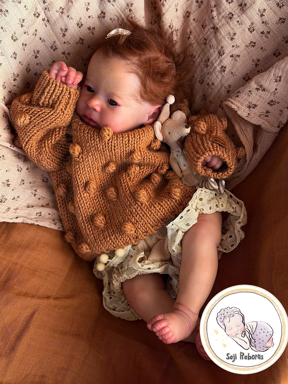 Mary Awake reborn doll by Seji J | Seji Reborns