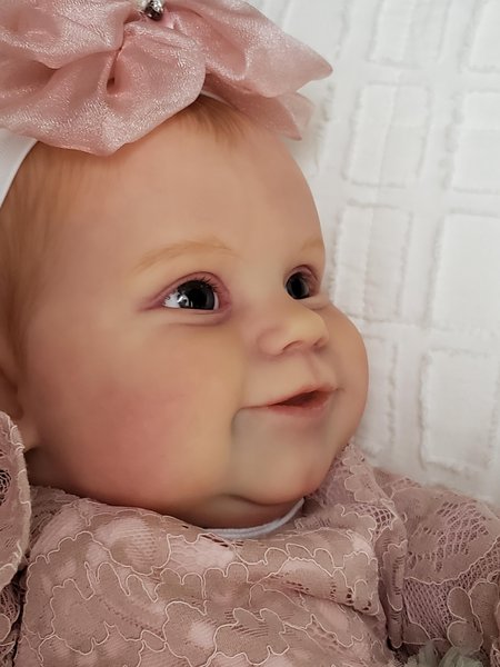 Maddie reborn doll by Donna Rich | Aunt Daisy's Nursery