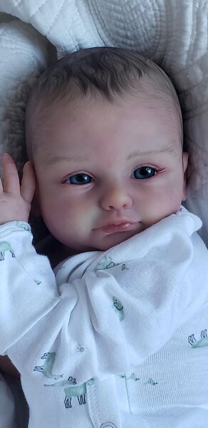 Sparrow reborn doll by Donna Rich | Aunt Daisy's Nursery