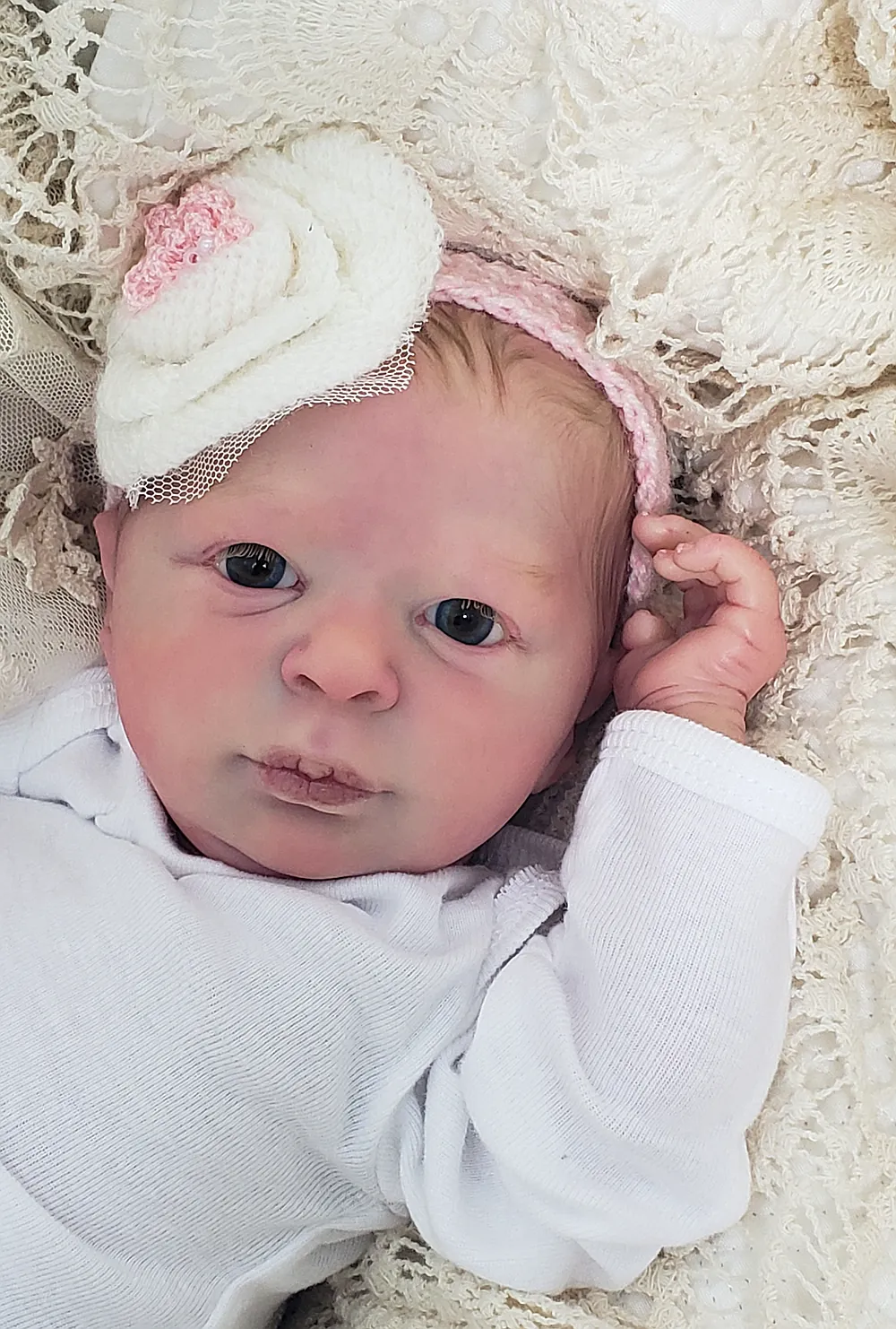 Aria reborn doll by Donna Rich | Aunt Daisy's Nursery