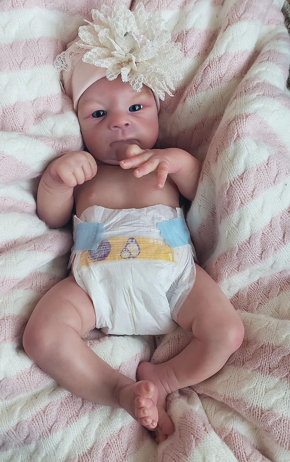 Adalyn reborn doll by Donna Rich | Aunt Daisy's Nursery