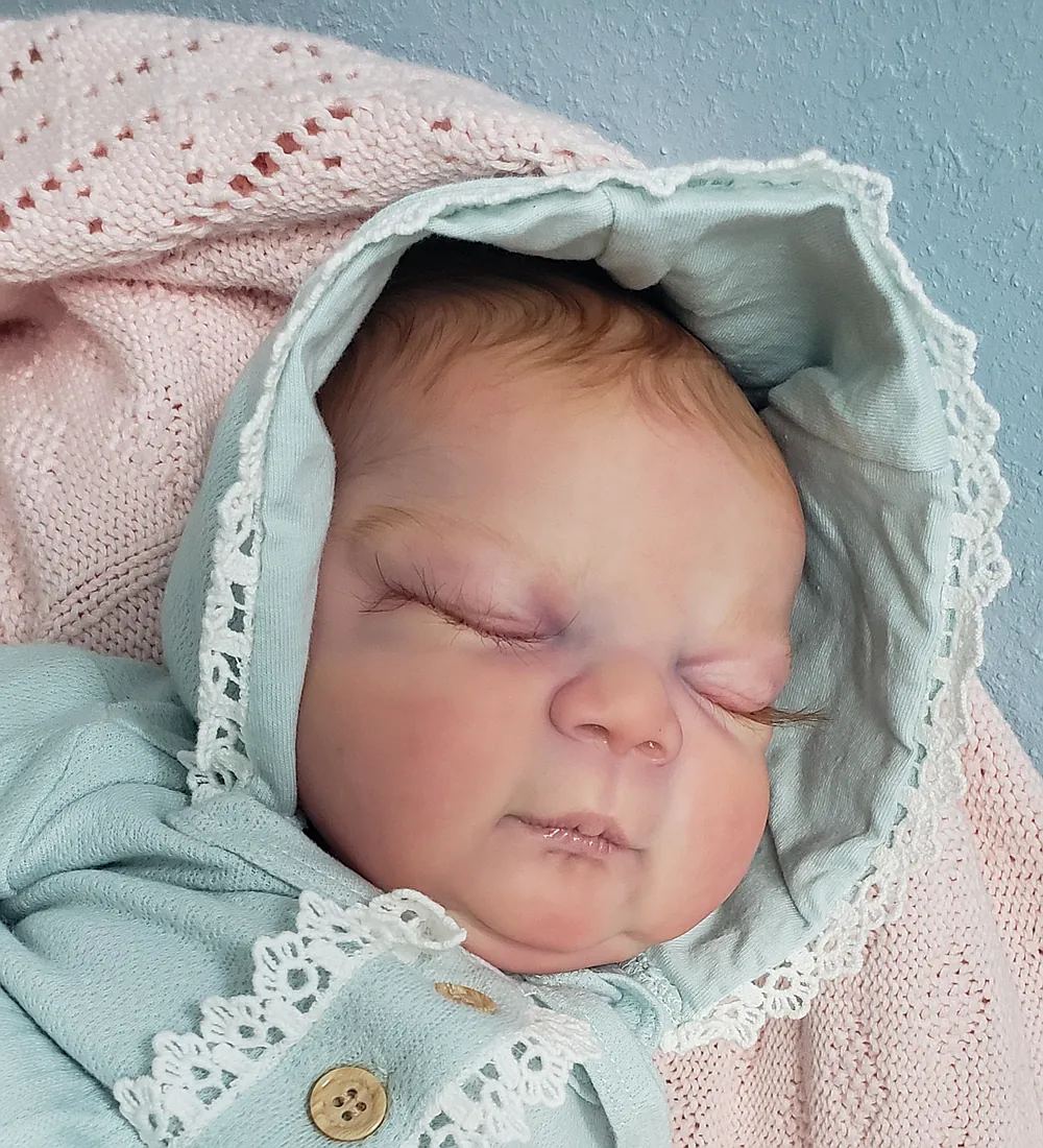 Libby reborn doll by Donna Rich | Aunt Daisy's Nursery