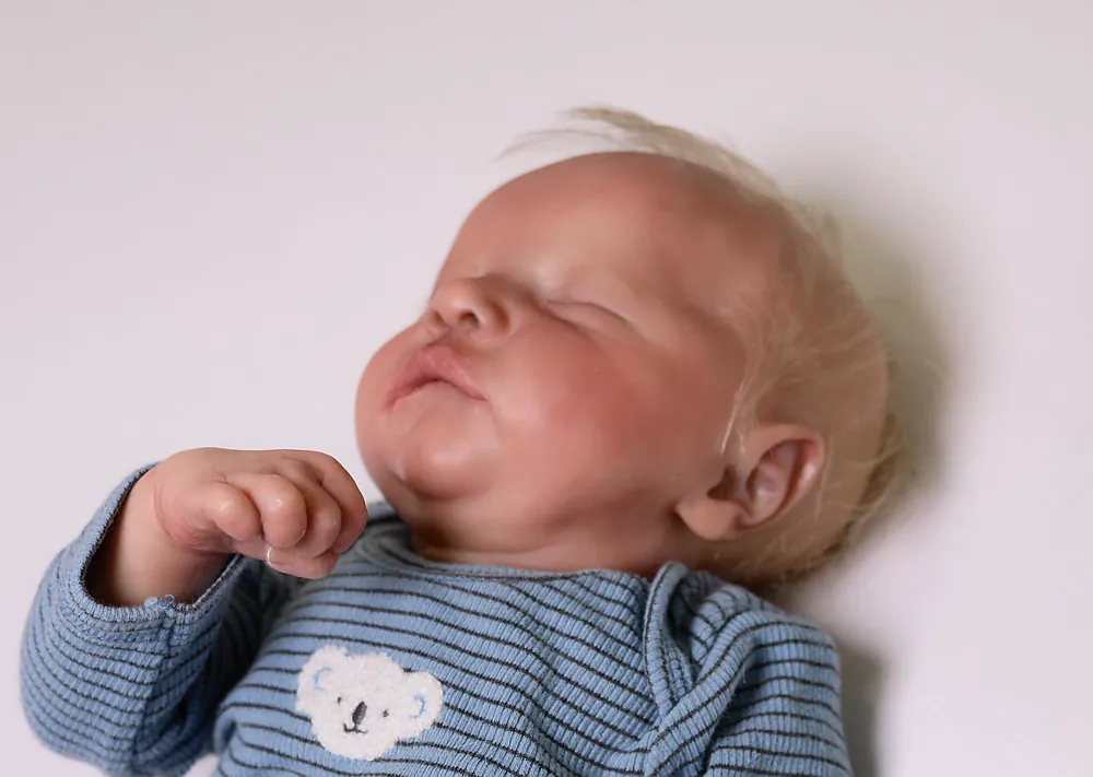 Levi reborn doll by Monica Robbins | Buttons & Bows
