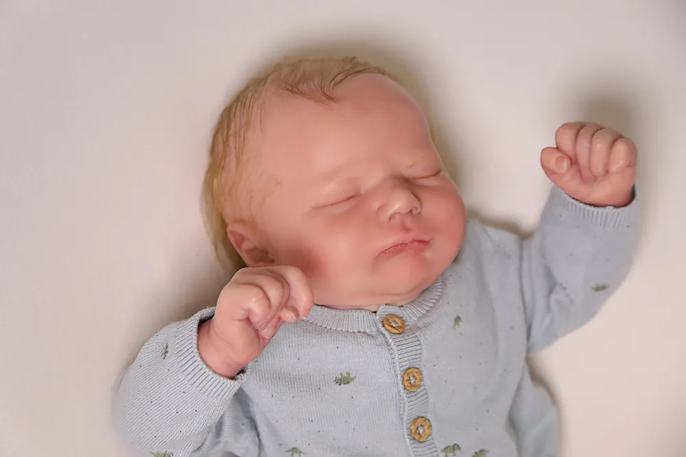 Ethan reborn doll by Monica Robbins | Buttons & Bows