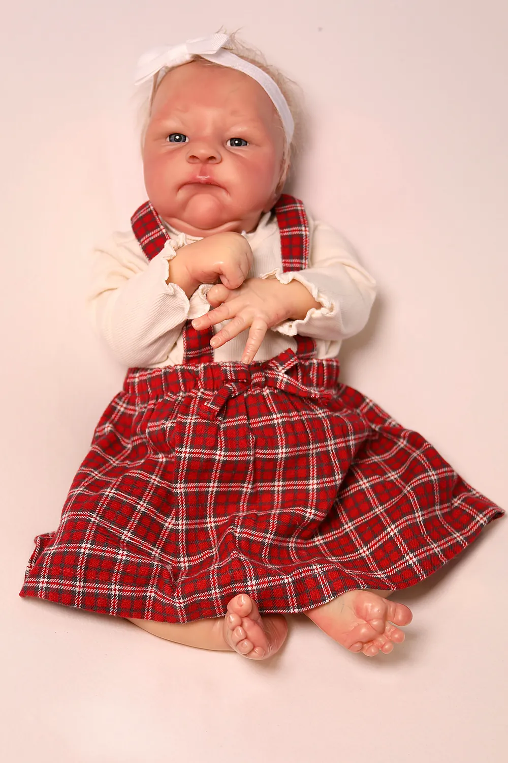 Adalyn Reborn Baby Doll by Monica Robbins | Buttons & Bows