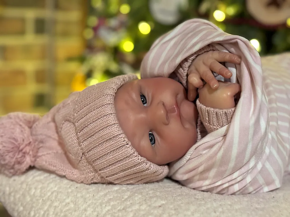 Adalyn Reborn Baby Doll by Monica Robbins | Buttons & Bows